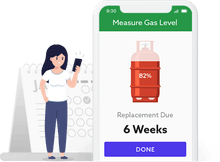 Cooking gas delivery software solution, on-demand gas management app system