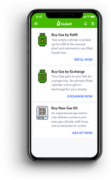 Cooking gas delivery software solution, on-demand gas management app system